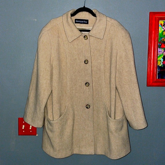 herman kay | Jackets & Coats | Herman Kay Wool Coat 6p | Poshmark